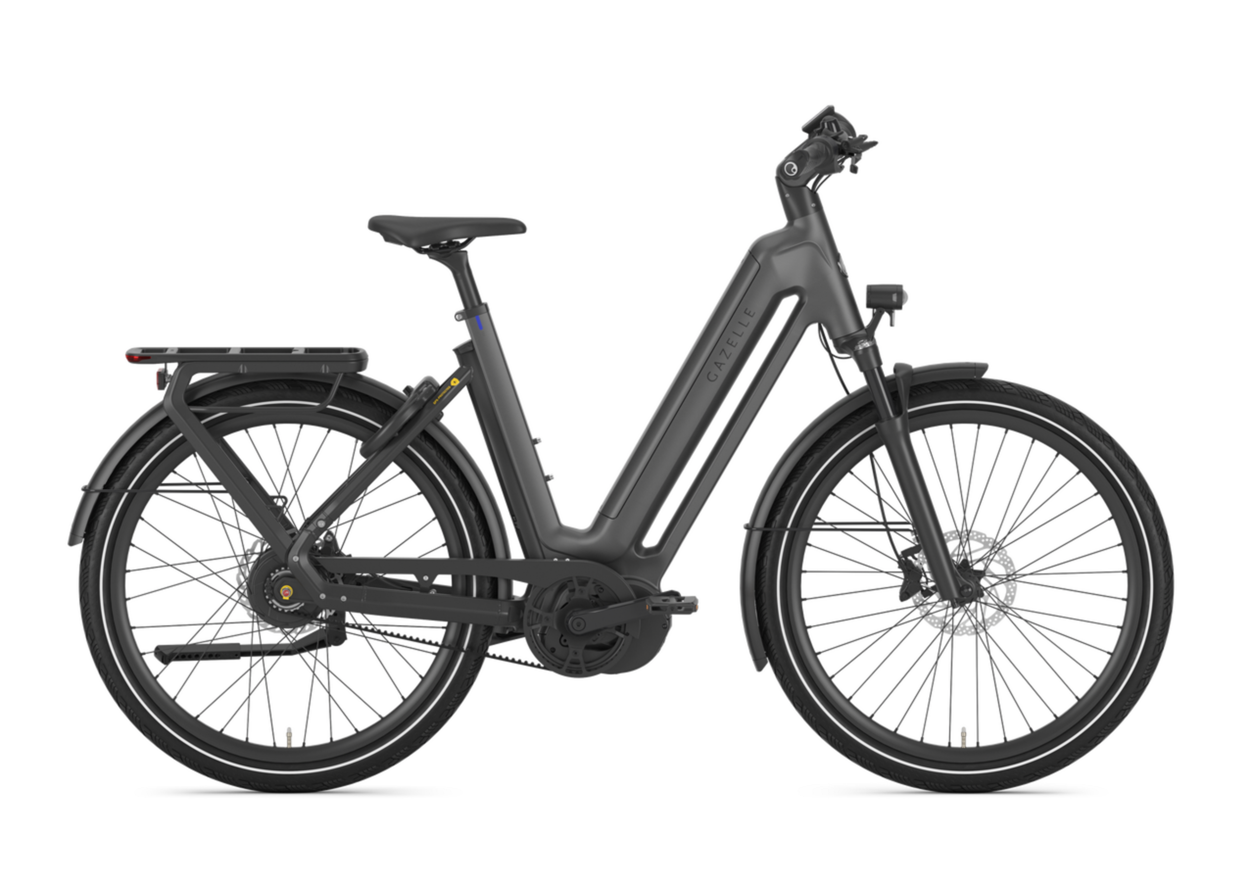 GAZELLE ECLIPSE C380 LAAG 50H MAT GRIJS - Fietsen Stefan